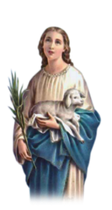 Santa Inês uma Adolescente do Céu