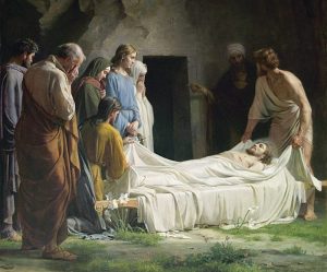 Jesus sepultado renova a criação I Leia o trecho em Jo 19,38-42