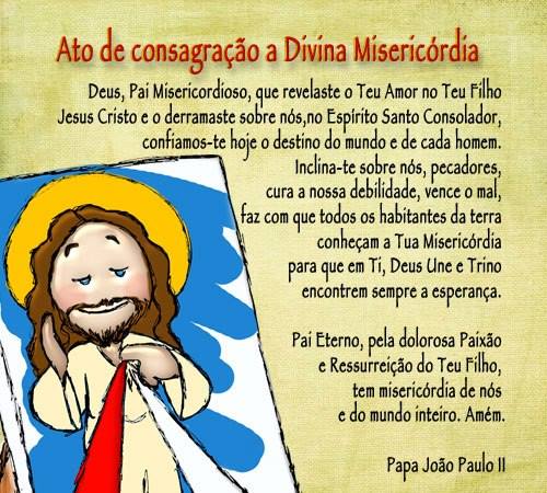 Domingo da Divina Misericórdia - Pais e catequistas