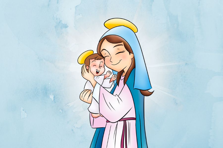 Maria, Mãe de Jesus - Pais e catequistas